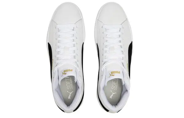 PUMA Smash V2 Mid Top Sneakers - White