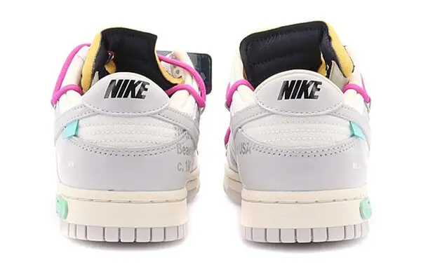Nike Off-white X Dunk Low 'lot 30 Of 50' Sneakers
