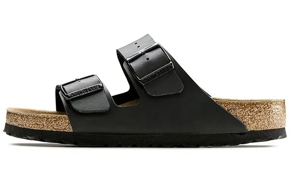 BIRKENSTOCK Arizona Series Adjustable Strap Sandals - Black