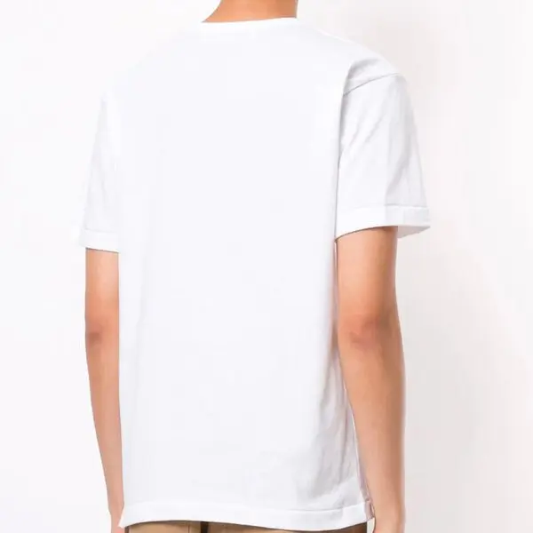 Play Comme Des Garcon Basic T-shirt Red Family Heart