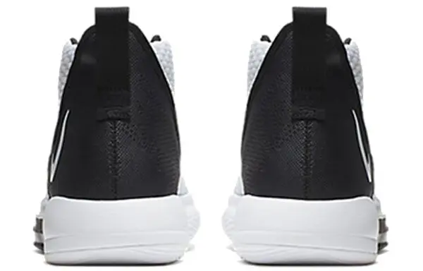 Nike Zoom Rize Team High Top Sneakers - White-black