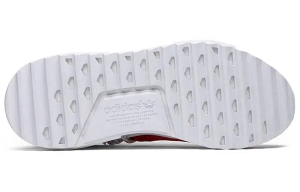 Adidas X Pharrell Nmd Hu Trail "passion" Asia Exclusive Sneakers - Red