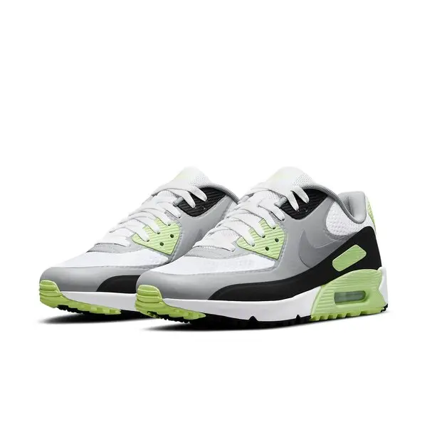 Nike Max 90 Golf Sneakers - Black/white/green