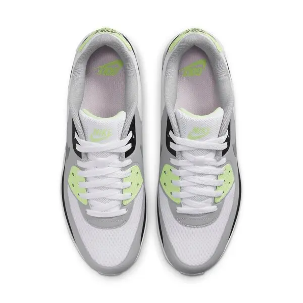 Nike Max 90 Golf Sneakers - Black/white/green