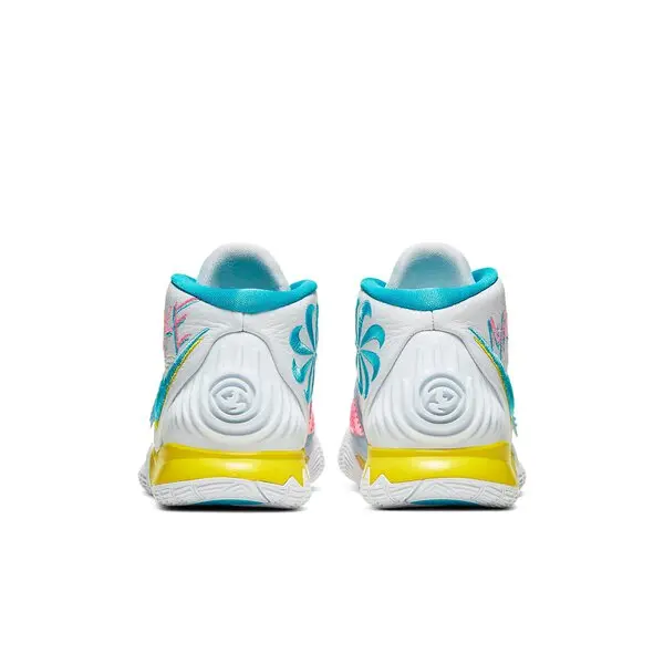 Nike Kyrie 6 "neon Graffiti" High Top Sneakers