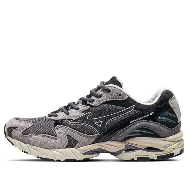 Mizuno Wave Rider "rock Black - Black/grey