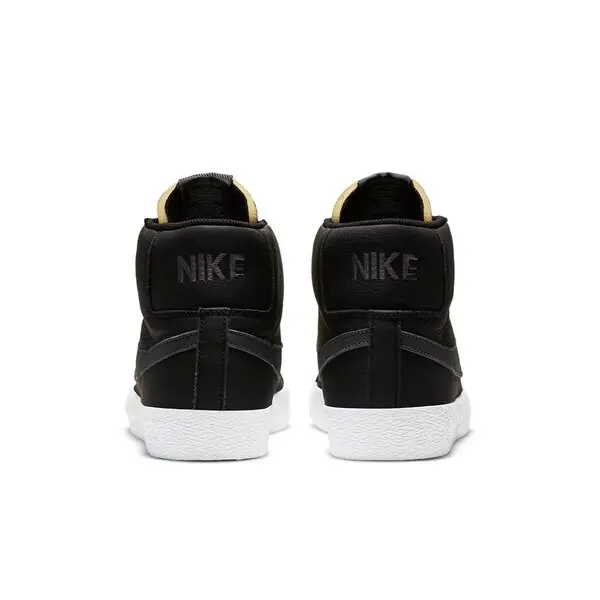 Nike Zoom Blazer Mid Iso Sb Orange Label Sneakers - Black/gray
