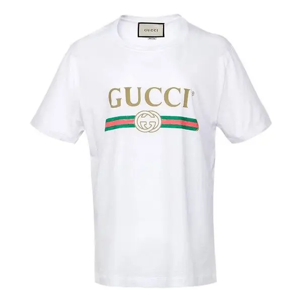 Gucci Washed Jersey Oversize T-shirt - White
