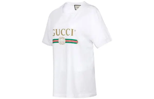 Gucci Washed Jersey Oversize T-shirt - White