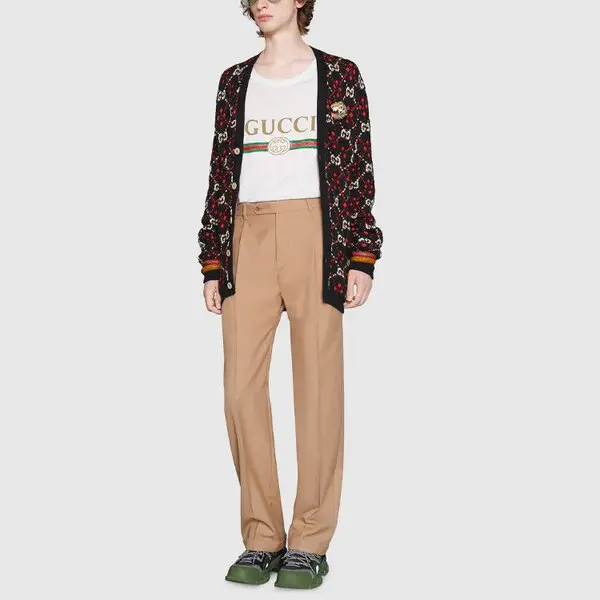 Gucci Washed Jersey Oversize T-shirt - White