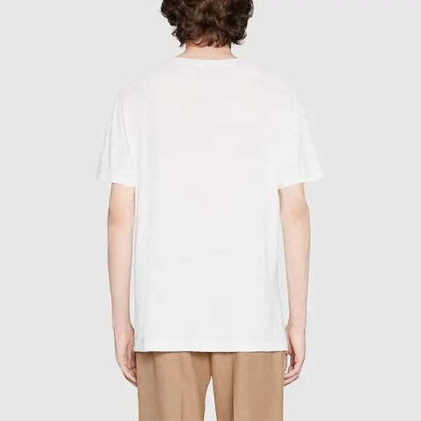 Gucci Washed Jersey Oversize T-shirt - White
