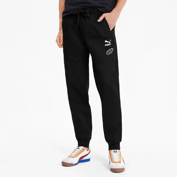 PUMA X Tyakasha Track Pants 'black White - Black/white