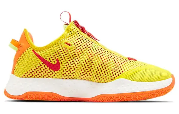 Nike Pg 4 Ep Mid-top Sneakers - Yellowred