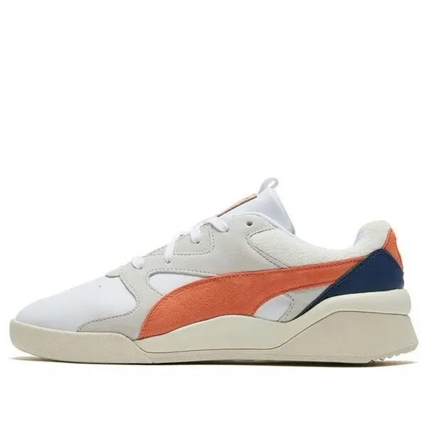 PUMA Aeon Heritage Sports Sneakers - White/orange