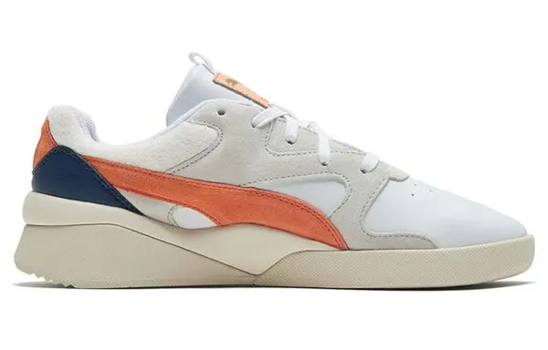 PUMA Aeon Heritage Sports Sneakers - White/orange