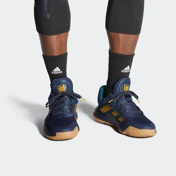Adidas D.o.n. Issue #1 Gca High Top Sneakers - Blue