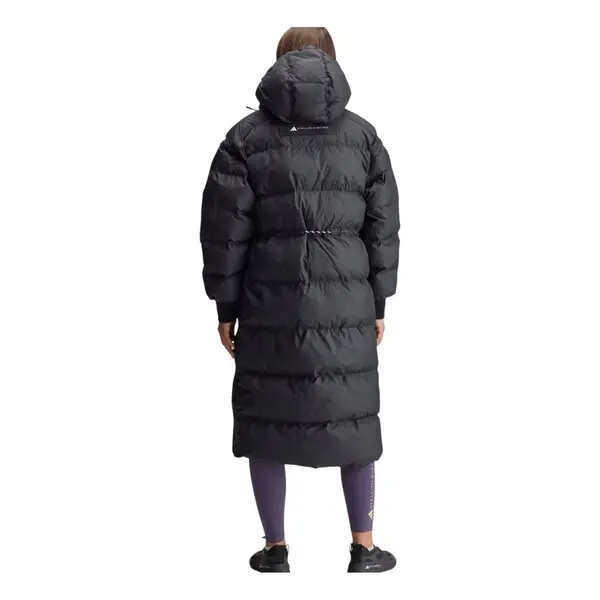 Adidas X Stella Mccartney Long Padded Winter Jacket - Black