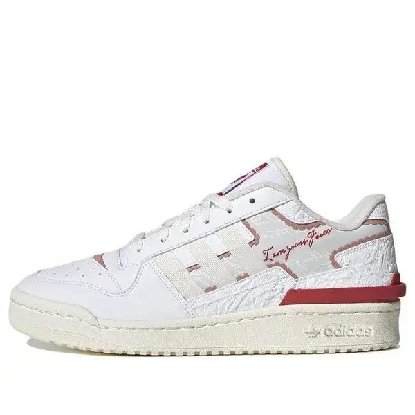 Adidas Originals Forum Exhibit Low 2 Sneakers - White/red