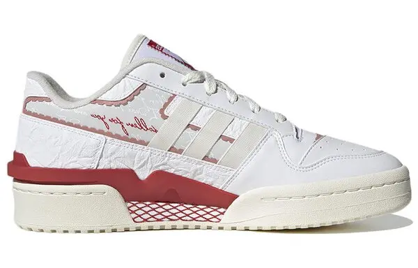 Adidas Originals Forum Exhibit Low 2 Sneakers - White/red