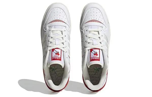 Adidas Originals Forum Exhibit Low 2 Sneakers - White/red