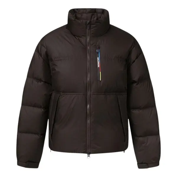 SALOMON Contour Down Jacket - Chocolate