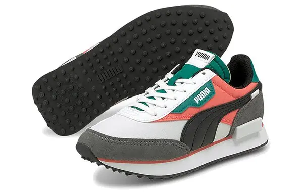 PUMA Future Rider "play On" Sneakers - White/pink/gray