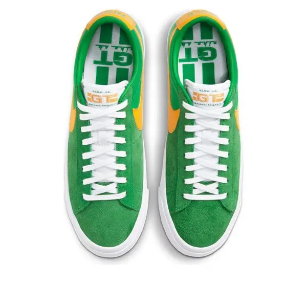 Nike Zoom Blazer Low Pro Gt Sb Sneakers - Green/yellow