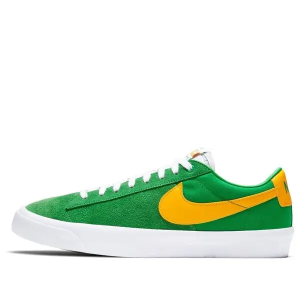 Nike Zoom Blazer Low Pro Gt Sb Sneakers - Green/yellow