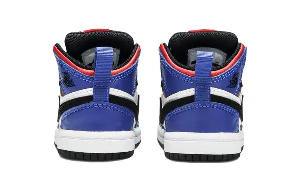 JORDAN Air 1 Mid Top 3 - Red/blue