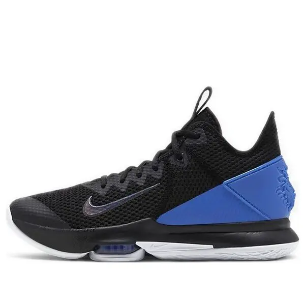 Nike Lebron Witness 4 Athletic Sneakers - Black/clear/hyper Cobalt