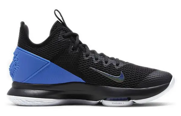 Nike Lebron Witness 4 Athletic Sneakers - Black/clear/hyper Cobalt