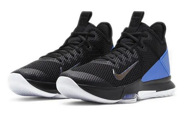 Nike Lebron Witness 4 Athletic Sneakers - Black/clear/hyper Cobalt