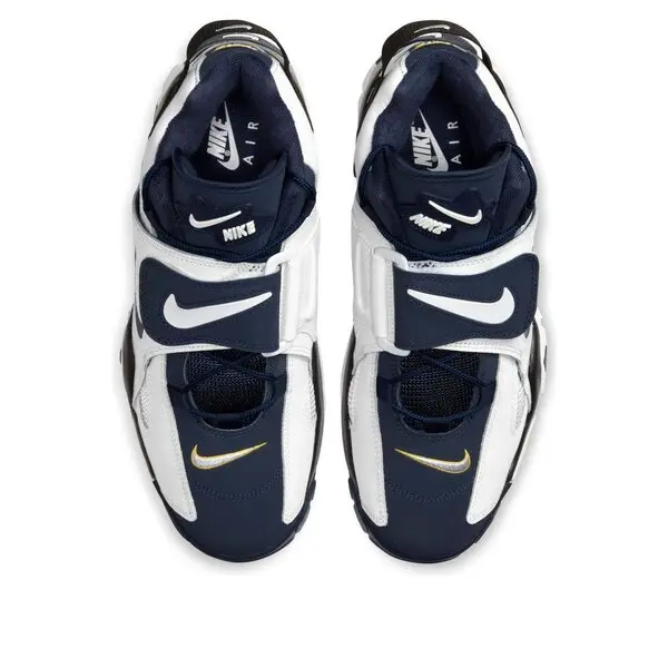 Nike Barrage Mid Sneakers - Blue/white/black