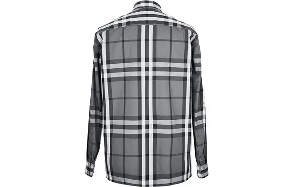 Burberry Plaid Long Sleeve Shirt