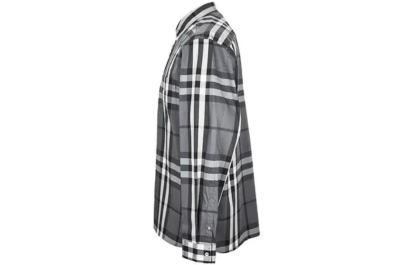 Burberry Plaid Long Sleeve Shirt