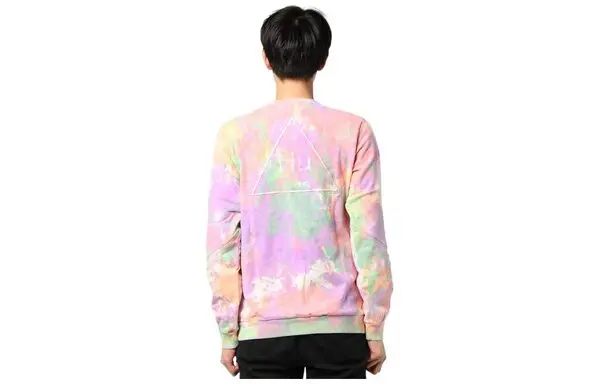 Adidas Long Sleeve Tie-dye Graphic Sweatshirt