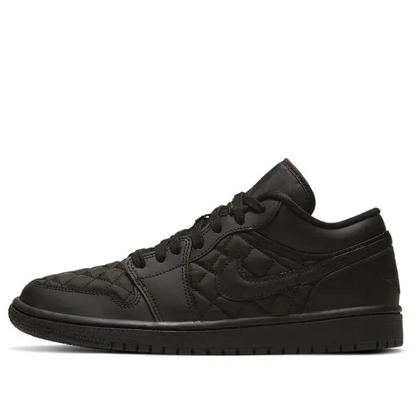 JORDAN Air 1 Low Quilted Sneakers - Black