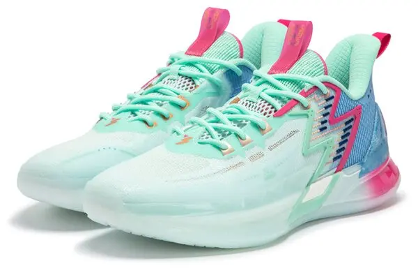 361 DEGREES Big3 4.0 Pro "cloud Together" Athletic Sneakers - Blue/purple