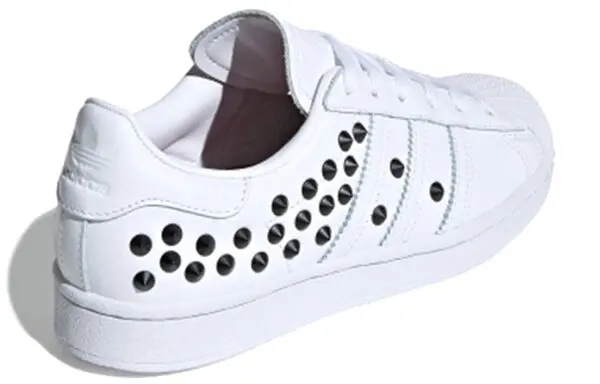 Adidas Superstar Embellished Sneakers - White