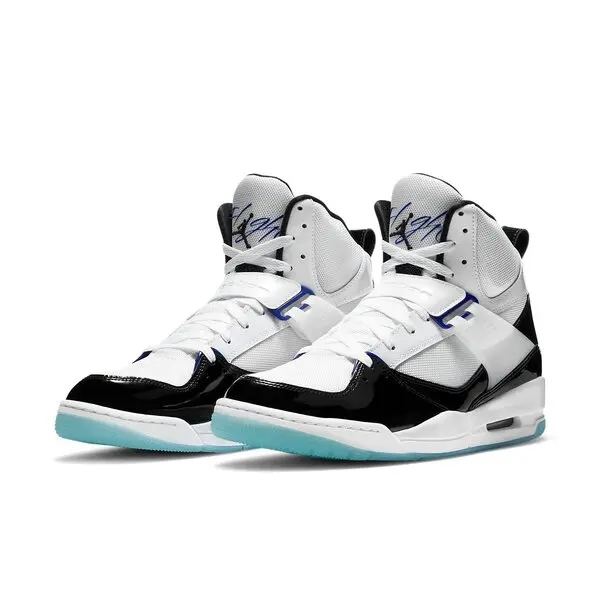 JORDAN Air Flight 45 High Top Sneakers - White