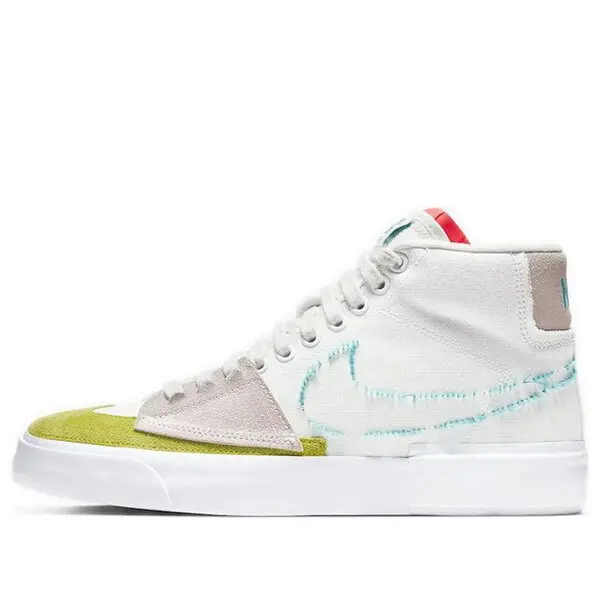 Nike Blazer Mid Edge Sb 'orange Aqua - White