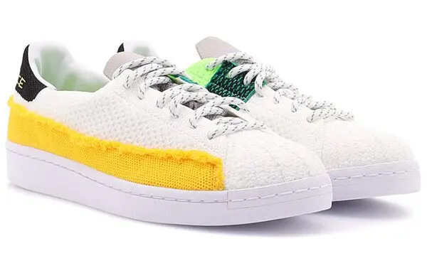 Adidas Pharrell X Superstar "patchwork" Sneakers - White