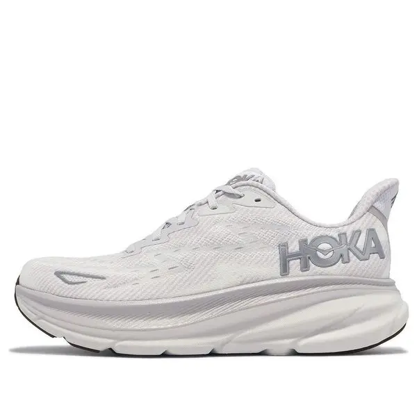 Hoka One One Clifton Lace Up Sneakers - Nimbus Cloud/white