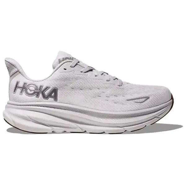 Hoka One One Clifton Lace Up Sneakers - Nimbus Cloud/white