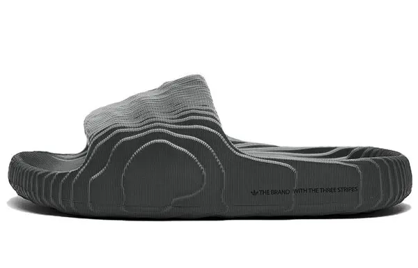 Adidas Adilette 22 Slides - Dark Grey