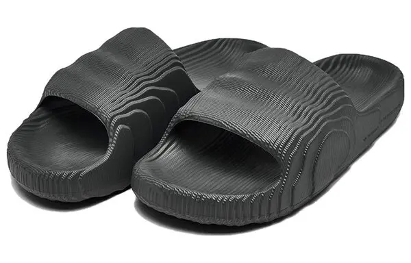 Adidas Adilette 22 Slides - Dark Grey