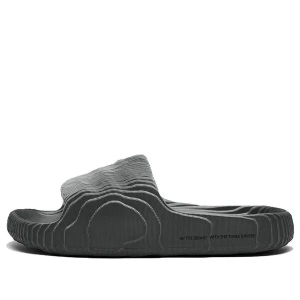 Adidas Adilette 22 Slides - Dark Grey