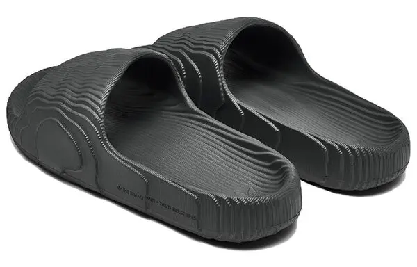 Adidas Adilette 22 Slides - Dark Grey