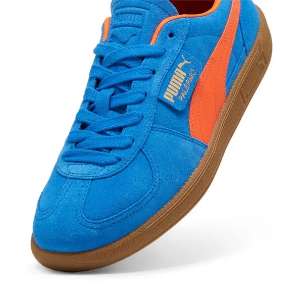 PUMA Palermo "hyperlink Blue Flame Flicker" Sneakers - Hyperlink Blue/flame Flicker/gum