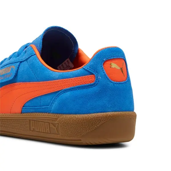PUMA Palermo "hyperlink Blue Flame Flicker" Sneakers - Hyperlink Blue/flame Flicker/gum